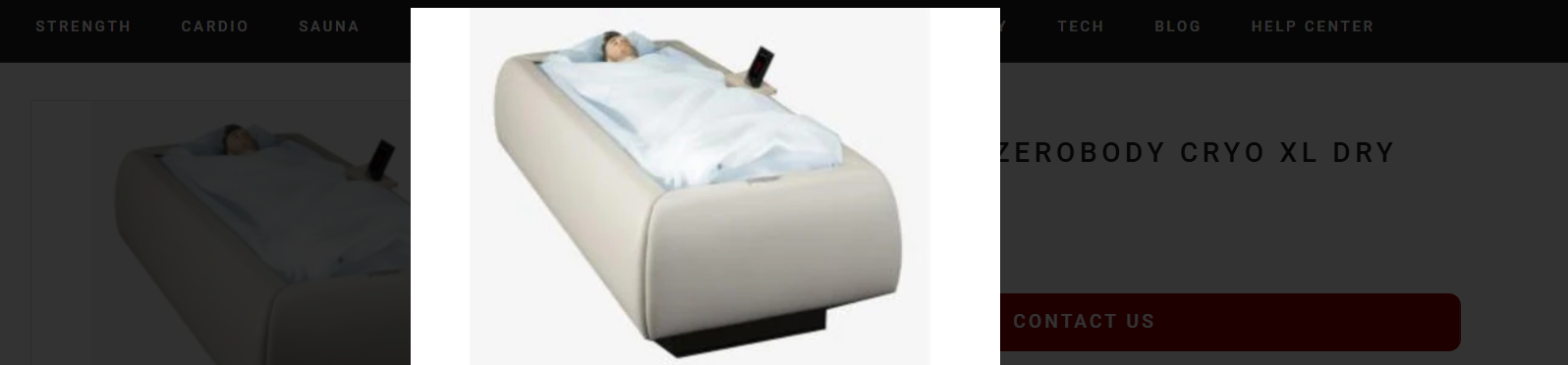 Cryo Dry Plunge for Sale | Zerobody Cryo XL | Elite Dynamics Fitness